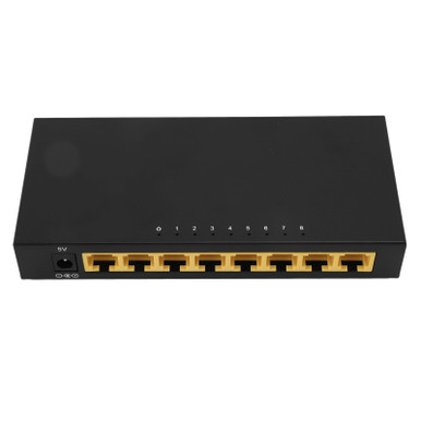 Serounder 8 Port Ethernet Switch, 10/100Mbps Ethernet Splitter RJ45 ...