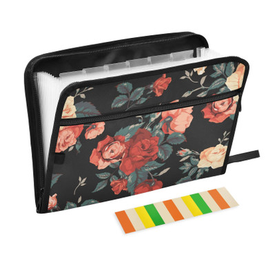 pnyoin Expanding File Folder,13 Pocket Accordion File Folders with ...