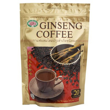 Super Instant Coffee Mixed Ginseng 400g. (20g.x20 Sachets ...