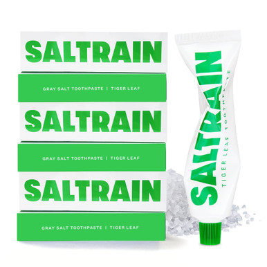 SALTRAIN Tiger Leaf Toothpaste with Centella Asiatica Extract | Natural ...
