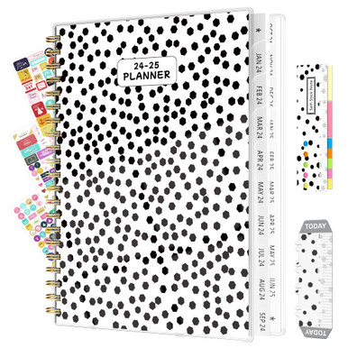 Ospelelf 18-Months Planner 2024-2025, 2024 Monthly Weekly Planner ...