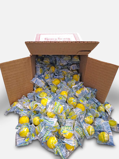 Lemonheads Bulk 3lb Box Of Iconic Sour Lemon Candy - 150 Individually ...