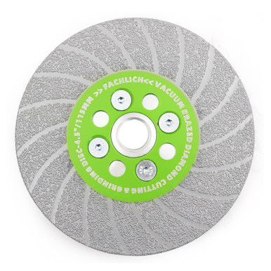 FACHLICH Ceramic Cutting Grinding Disc 4-1/2" Diamond Grinding Wheel ...