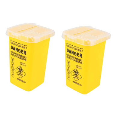 Cabilock 4 pcs Blade Recycling bin Razor Dumpster Needle Disposal bin ...