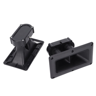 Estink 3-20KHz Wide Dispersion Horn Tweeter, Dual Drive Ceramic High ...
