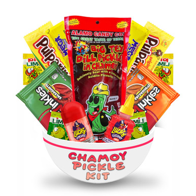 Chamoy Pickle Kit, 13pcs, Mexican Candy Mix ready to make the famous ...