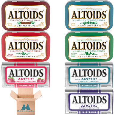 Altoids Curiously Strong Mints All Flavor Variety Pack - 7 Pack ...