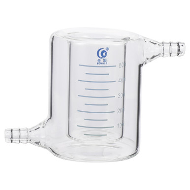 Anneome 1pc Jacketed Beaker Measuring Jug Glass Lab Beaker Lab ...