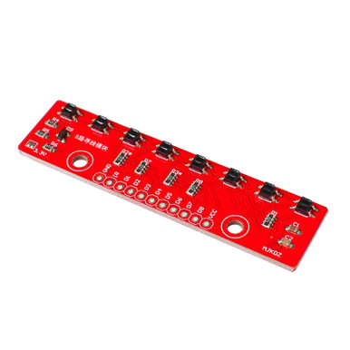 Yuly 8 Channel Tracking Module Detection Sensor Module DIY for Detector ...