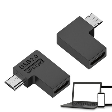Type C Mini USB Converter, 480Mbps Type C Female to USB Male Connector ...
