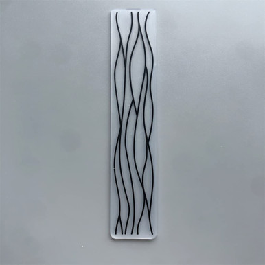FreeShipping Over 15 USD 2022 New Wavy Lines Embossing Folders for ...