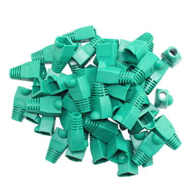 Saim RJ45 Boot Cover, 100 Pcs RJ45 Connector Ethernet Cable Color Coded ...