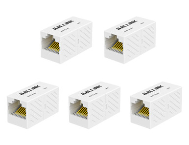 iwillink 5-Pack RJ45 Cat6 Inline Coupler, Female to Female Ethernet ...