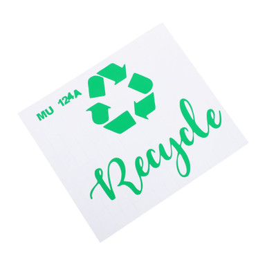 BUGUUYO 1pc The Sign Container The Paper PVC Mural Applique Lettering ...