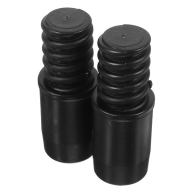 IWOWHERO 2pcs Extension Pole Accessories Threaded Broom Pole Tip ...