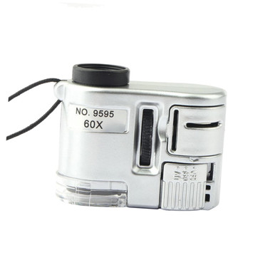 ibasenice Hand Microscope Hand Held Microscope Telescopio para Adultos ...