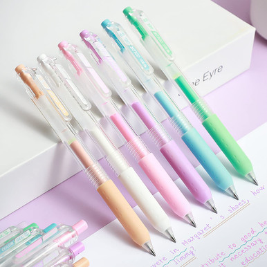 Doraking 6 Colors Gel Pen, 0.5mm Retractable Refillable Smooth Writing ...