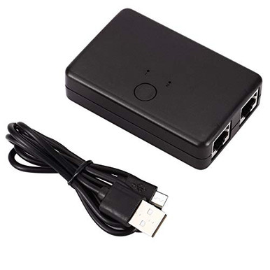 Jteyult Mini 2 Port Rj45 LAN Hub Network Switch Box Computer Ethernet ...