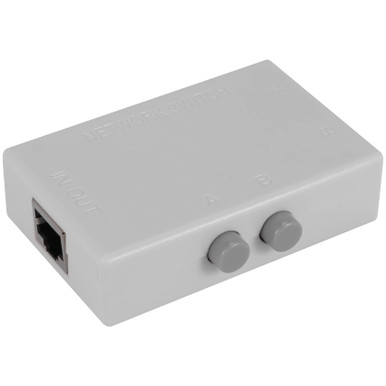 Dewedrt Mini 2 Port RJ45 RJ-45 Network Switch Ethernet Network Box ...