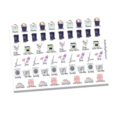 Cleaning, Tidy up, Chores, Laundry, Washing, Dusting, Vacuum, Trash ...