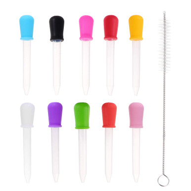 Hemobllo Silicone Dropper Candy Dispenser Pet Food Dispenser 10pcs ...