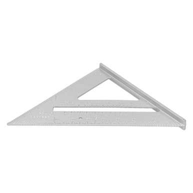 Protractor Ruler Triangle Ruler 7inch Aluminum Alloy Speed Square Clear ...