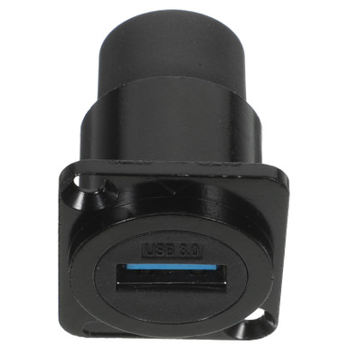 HONMEET USB Panel Socket USB Bulkhead Connector USB Front Panel Adapter ...