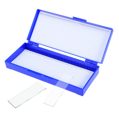 GLEAVI Box Microscope Slides and Covers Microscope Slides for Kids ...