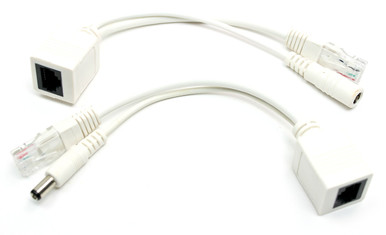 PoE Texas POE-IO-21 | Passive PoE Injector/Splitter Kit with 2.1mm x 5 ...