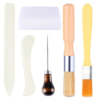 WONVOC Bone Folders Kit, Genuine Bone Folders, Crease Makers, Scoring ...