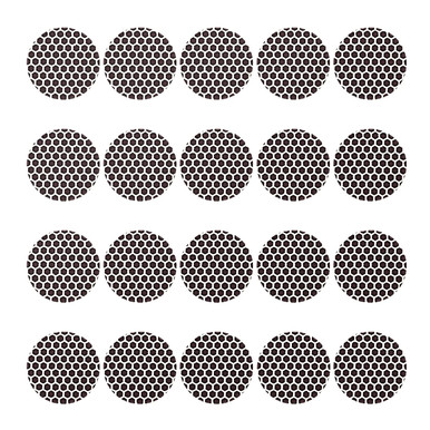 20 PCS Match Striker Paper with Adhesive - Circle Match Strike Paper in ...