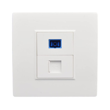 Network Socket, Ethernet RJ45 LAN Cable Faceplate Networking Port Face ...