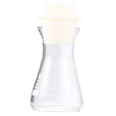 Hohopeti 1pc Beakers and Glass Erlenmeyer Flask Narrow Mouth Flask Lab ...