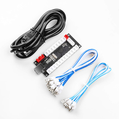 Z ZOTHINGTON Zero Delay USB Encoder PC to HAPP Joystick/HAPP Arcade ...