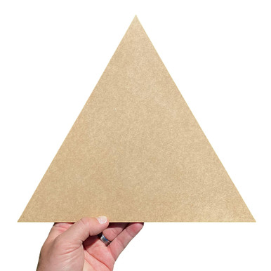 Unfinished Wood Triangle Shape, Wooden Triangle, Wood Triangle Decor ...
