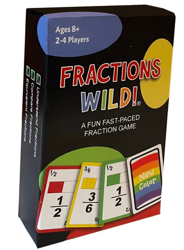 Math Magic Fractions Wild - Match Fraction Number or Color to be The ...