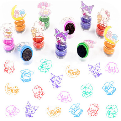 Cute Animal Stamps for Kids, 6PCS Kawaii Stamps for Teacher Classroom ...