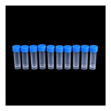 Pangyoo PYouo-Big Test Tubes, 10PCS x 5ml Chemistry Plastic Test Tubes ...