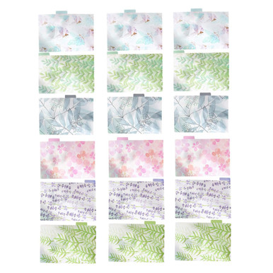 FUNOMOCYA 3 Sets Sorting Divider Binder Dividers File Dividers Notebook ...