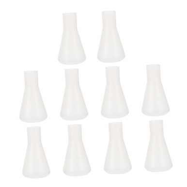 PartyKindom 10pcs Plastic Flask Boiling Flasks Experiment Scale Flask ...