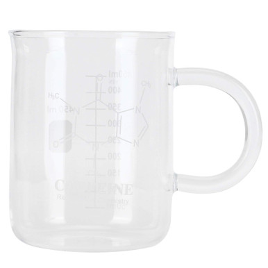 Lab Tech Coffee Mug with Handle16oz Beaker Mug Borosilicate Glass Cup ...