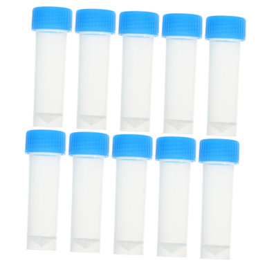 Gatuida 40pcs Cryovial Liquid Tube Graduated Measure Tools Flat Test ...