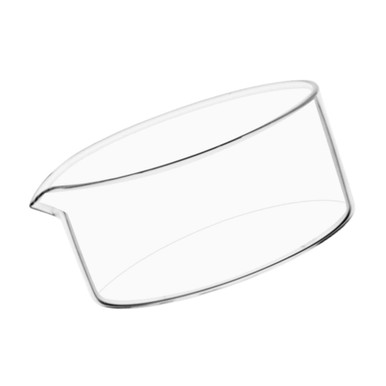 Cabilock Glass Crystallization Dish Glass Lab Dish Crystallizing Beaker ...