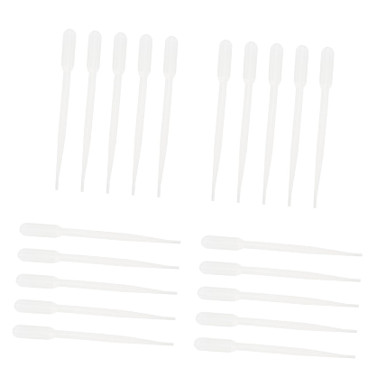 Mobestech 200pcs Plastic Dropper Essential Oil Pipettes Straws ...