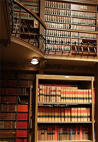 Laeacco 5x7ft Vinyl Backdrop Photography Background Bookshelf Law ...