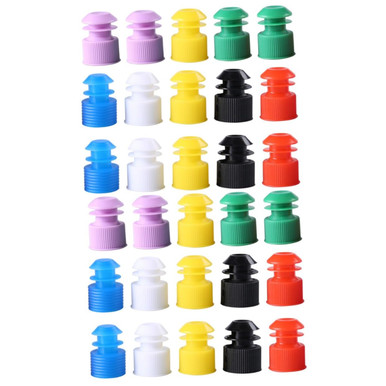 SOLUSTRE 200 Pcs Test Tube Stopper Test Tube Plug Caps Test Tube Plugs ...