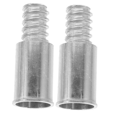 Happyyami 2pcs Household Cleaning Tools Metal Thread Tip Pole Adapter ...