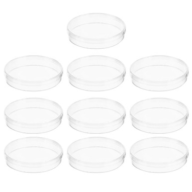 MAGICLULU 10pcs Culture Plate Petri Dish with Lid Culture Dishes with ...