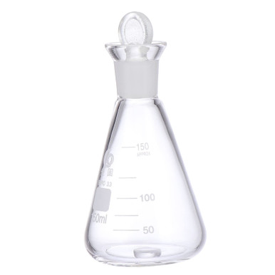 SOLUSTRE 1pc Flask Laboratory Beaker Glass Beaker conical Shape Bottle ...