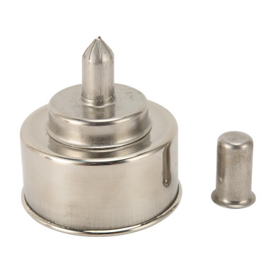 Premium 200ml Stainless Steel Alcohol Lamp Burner Durable for Alcohol ...
